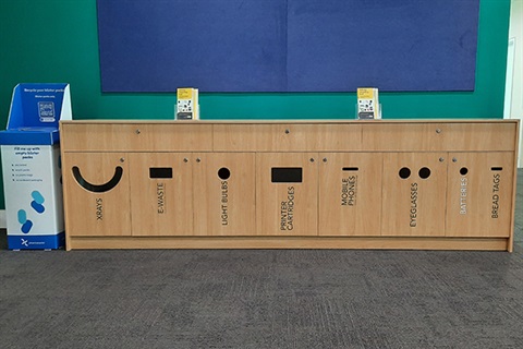 Library recycling hub City of West Torrens